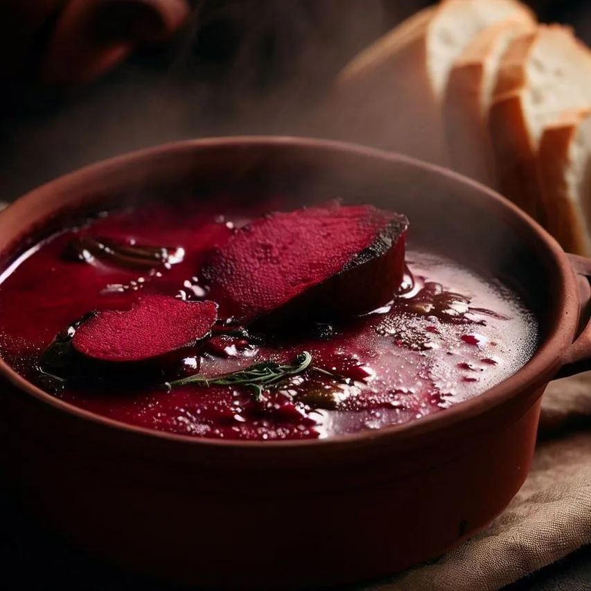 Barszcz z pieczonych buraków: tradycyjny smak wigilii • Bar Mleczny
